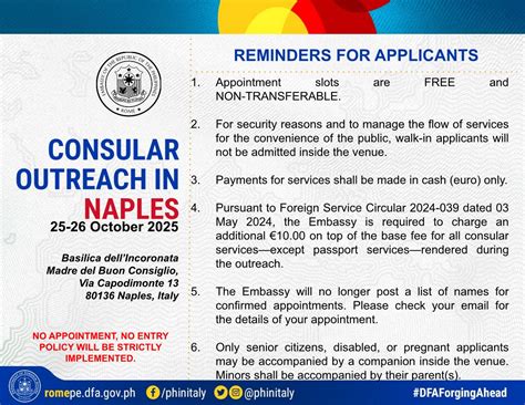 Ph Embassy In Rome Provides Consular And Labor Services To Filipinos In