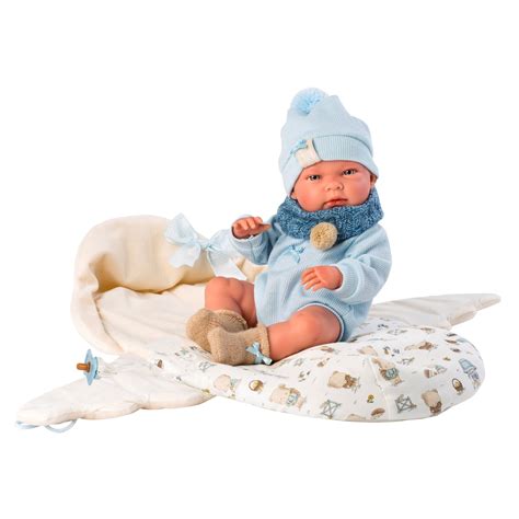 Newborn Doll Kyle With Sleeping Bag The Well Appointed House