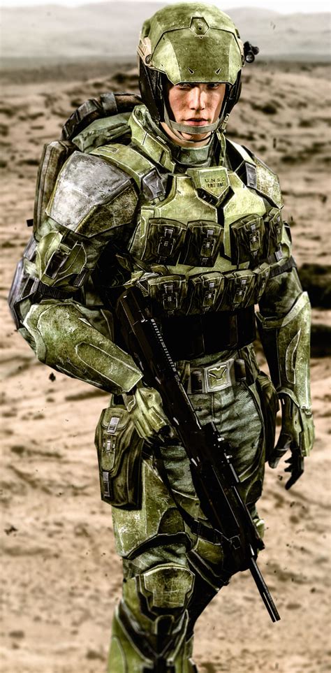 Fallout 4 Halo Marine Armor Unsc Marine Corps Battle Dress Uniform