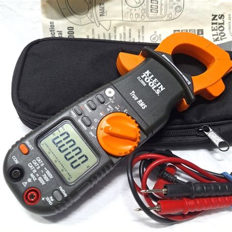 Klein Tools Cl2000 400a 600v Cat Iii True Rms Electrical Clamp