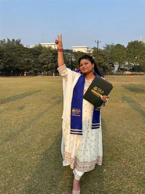 Cheena Garg On Linkedin Engineering Graduation Convocation Glauniversity 20 Comments