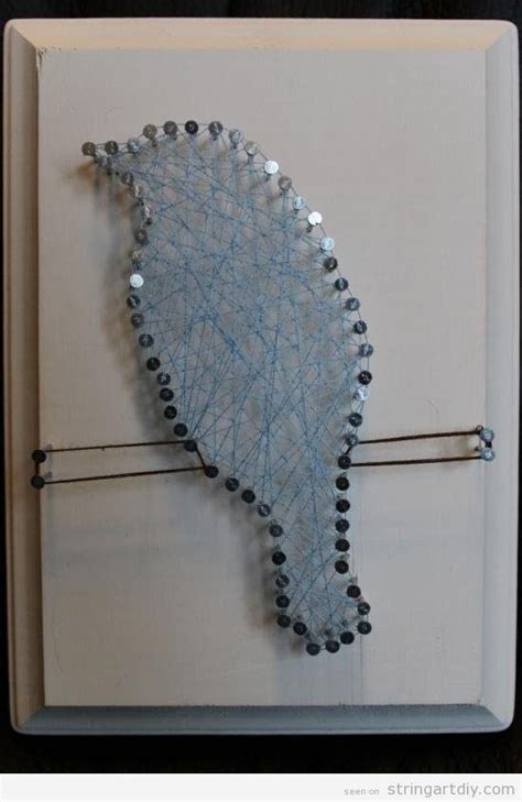 Bird String Art String Art Diy Free Patterns And Templates To Make