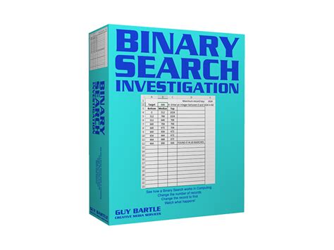 Binary Search Investigation Teaching Resources