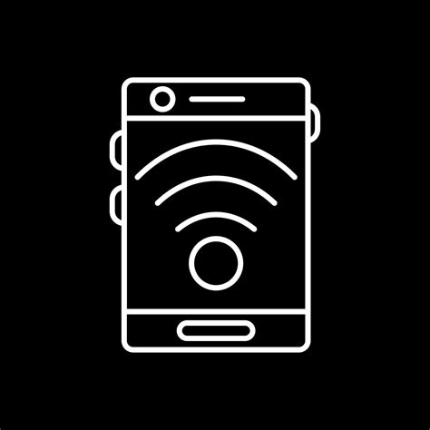 Signal Line Inverted Icon 42856669 Vector Art At Vecteezy