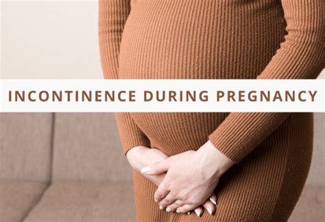 Urinary Incontinence During Pregnancy Jenni Jenkins