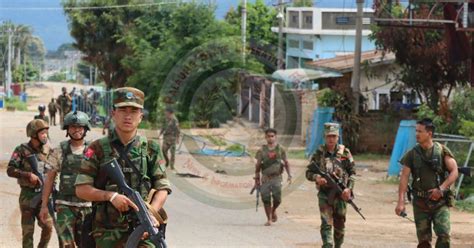 နောင်ချို တောင်ခမ်းရွာတိုက်ပွဲ ဆက်လက်ပြင်းထန်နေ မြန်မာဌာန