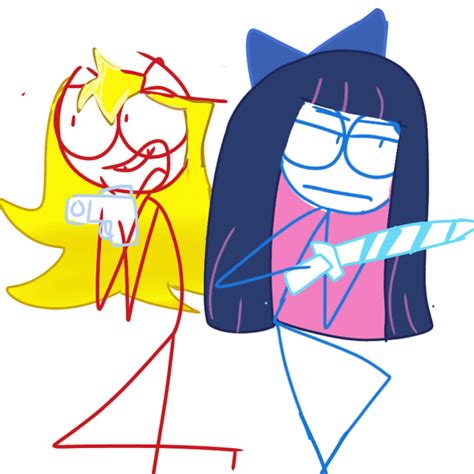 Anyone Thinking That Red And Blue Are Similar To Panty And Stocking