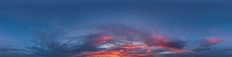 Dark Red Sky Hdri