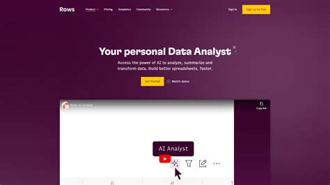 Rows Ai Review Features Pros Cons And Alternatives