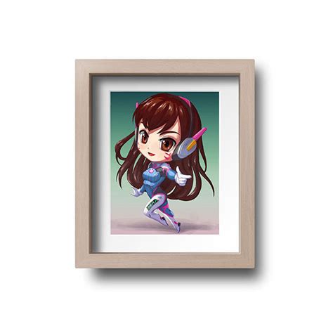 Dva Chibi Mini Print Yanimatorart