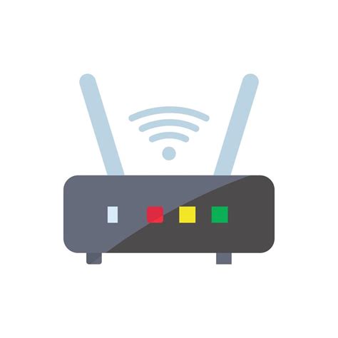 Wireless Icon Access Point Icon Related To Electronic Technology Flat Icon Style Simple