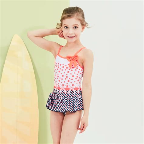 Купальник для девочки детский цельный купальник красивая толстая юбка купальный костюм для
