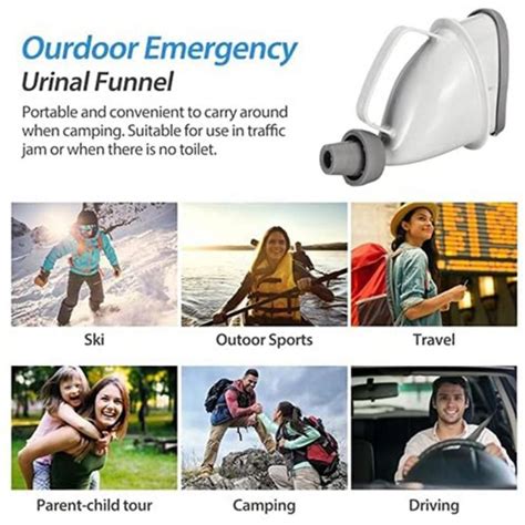 Outdoor Car Camping Toilet Male Female Urinal Funnel Urine Funnel
