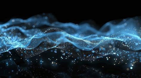 Abstract Blue Digital Wave Pattern Background Stock Image Image Of Ripple Blue 327150779