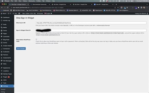 wordpress cors issue after push sent to phone oauth oidc okta developer community