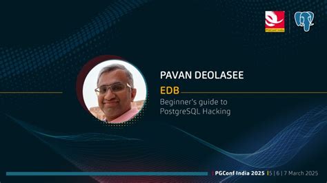 Pgconf India On Linkedin Postgresql Pgconfindia Opensource