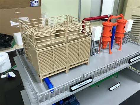 다만드러 Sla 3d프린팅 설비모형 제작 사례 설계 일부 수정 광경화수지 적층 방식의 3d프린터