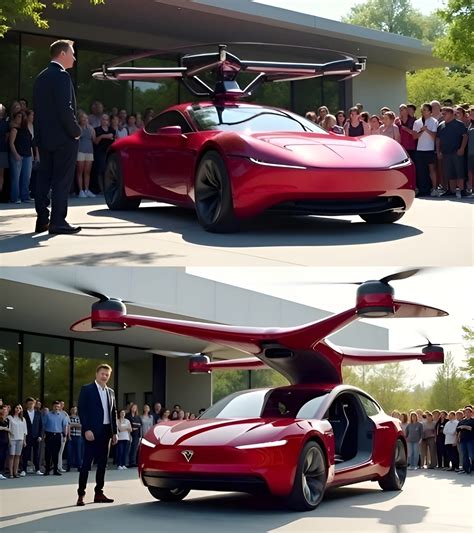 Super The All New Elon Musks 2025 Flying Car The Future Of Urban