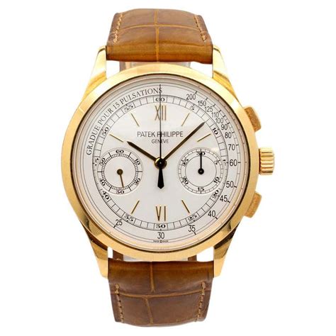 Patek Philippe 130j Vintage Chronograph Watch Circa 1940 At 1stdibs