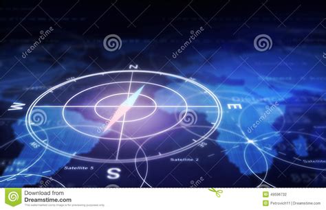 Compass Stock Illustration Illustration Of Geocaching 49596732