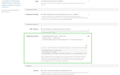 Net Configuration Transforms Documentation And Support