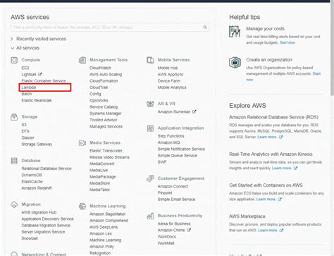 Run A Serverless Aws Function For Hello World Cloudysave