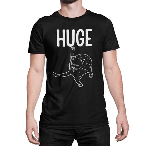 Huge Pussy Cat Funny Rude T Shirt Folksy