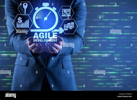 Concept Of Agile Software Development Stock Photo Alamy