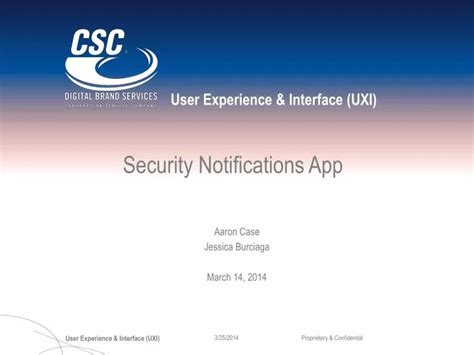 PPT Security Notifications App PowerPoint Presentation Free Download ID 5590164