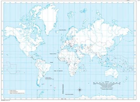 Mapa Planisferio Cdivisión Política N°5 The Good Place