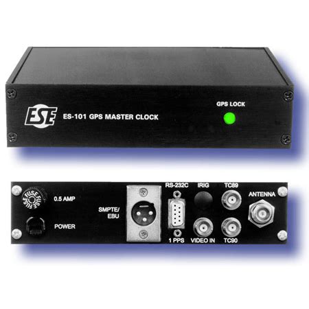 ES 101GPS Based Time Code Generator Master Clock
