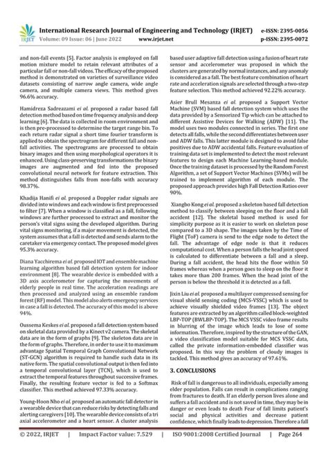 A Review Paper On Elderly Fall Detection Pdf