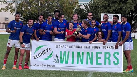 Rugby à 7 Dorian Laborde Et Théo Forner Usap Triomphent à Elche