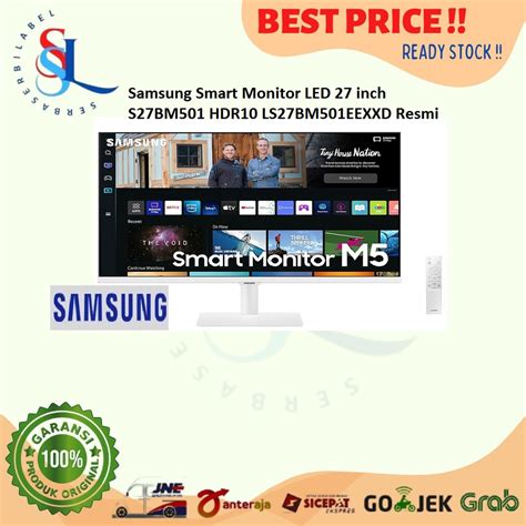 Jual Samsung Smart Monitor Led Inch S Bm Hdr Ls Bm Eexxd Resmi Shopee Indonesia