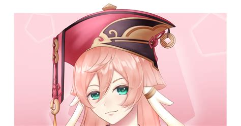 原神 煙緋ちゃんお誕生日おめでとうございます！🎉🎉 ねずのイラスト Pixiv