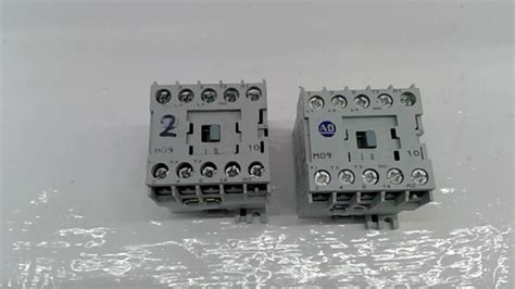 Allen Bradley 100 M09nz3 Contactor Lot Of 2 Ebay