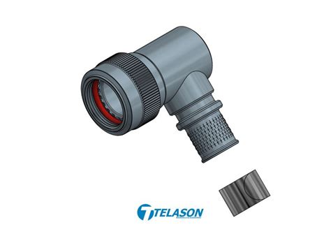90° Spring Clip Backshell Emirfi Shielded Screened Spin Coupling