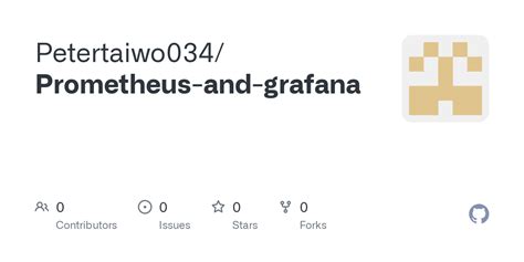 Github Petertaiwo Prometheus And Grafana