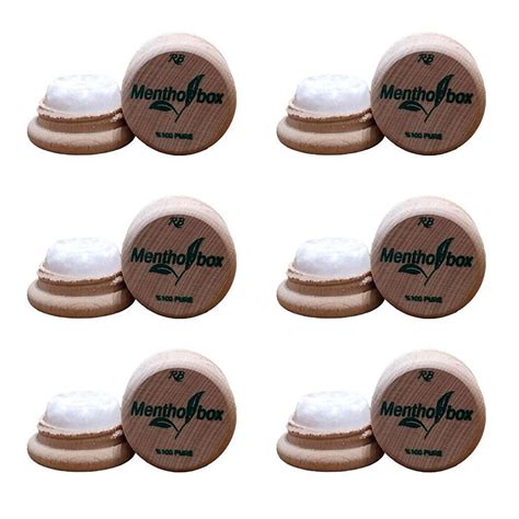 Mentholbox Mentol Migren Taşı Spa Ve Masaj Mentholü 6gr X 6 Adet