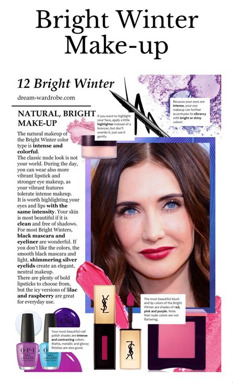 Bright Winter Makeup 💄 Winter Eye Makeup Winter Makeup Bright Winter