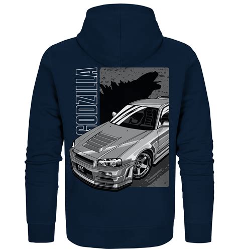 Godzilla R34 Organic Zipper Motomerchde