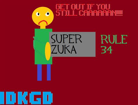 Baldi Hates Rule 34 By Idkgd On Deviantart