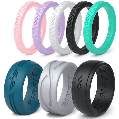Customer Reviews For 8 Pack Silicone Wedding Rings 5 Silicone Wedding