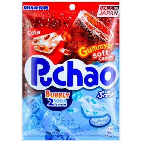 Uha Mikakuto Candy Puchao Bubbly Soda Pack Of 6