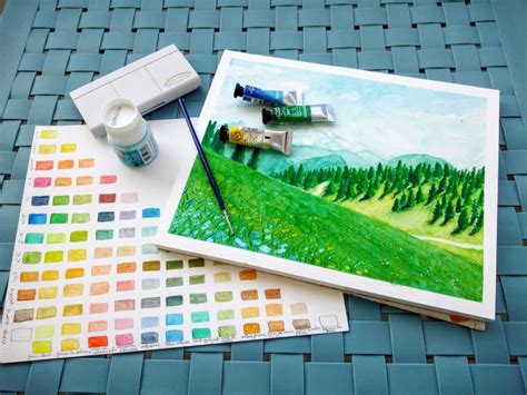 Apprendre Laquarelle En 75 Mini Cours Techniques Matériel