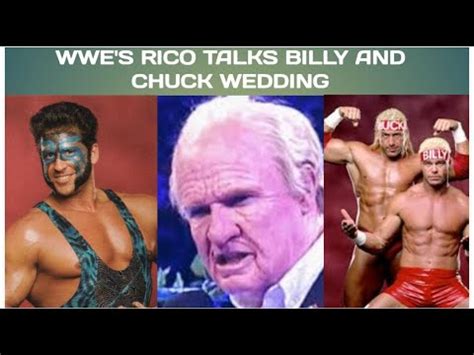 Wwes Rico Talks Billy And Chuck Wedding Youtube