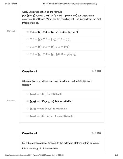 solution module 1 graded quiz cse 579 knowledge representation 2022