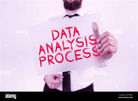 Conceptual Display Data Analysis Process Word For The Procedures Or