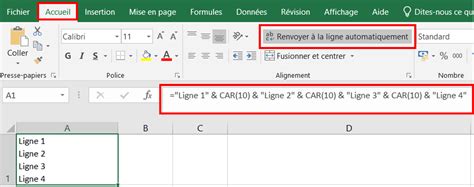 découvrir 124 imagen excel texte et formule dans la même cellule fr