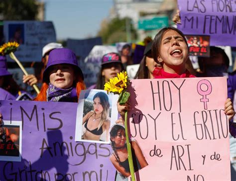 Feminicidio Enfrenta A Autoridades Y Ciudadanos